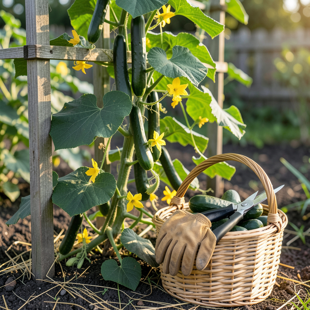When to Pick Burpless Cucumbers: Perfect Timing for Sweet Flavor - My ...